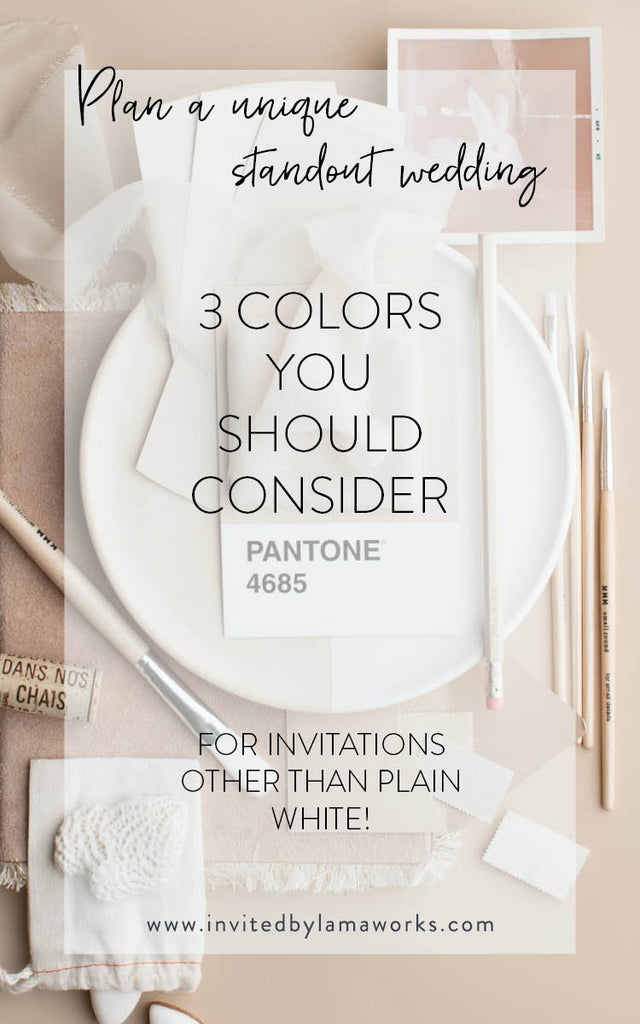 3 Colors You Should Consider to Make Your Wedding Invitations Stand Out ...