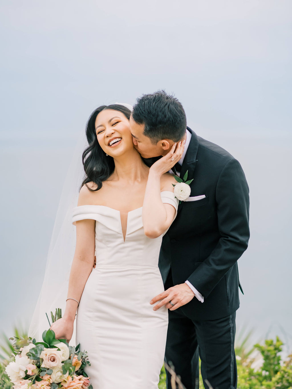 Real Wedding | Vivien and Andrew | San Clement, California | Casa Roma ...