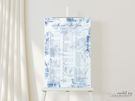 Alexandra | Seating Chart | Invited by LamaWorks