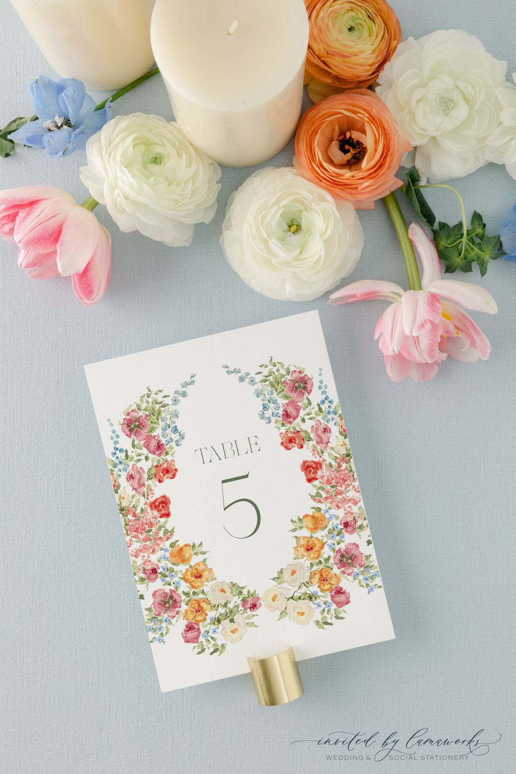 Gwen | Table Numbers – Invited by LamaWorks