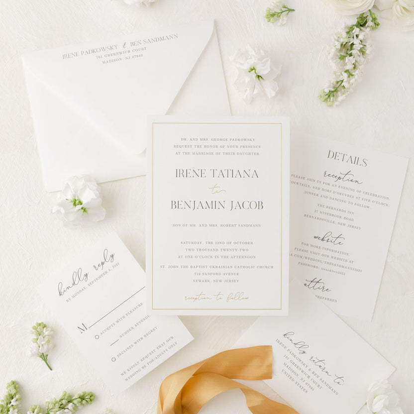 2024 Anatomy of a Wedding Invitation – Invited by LamaWorks