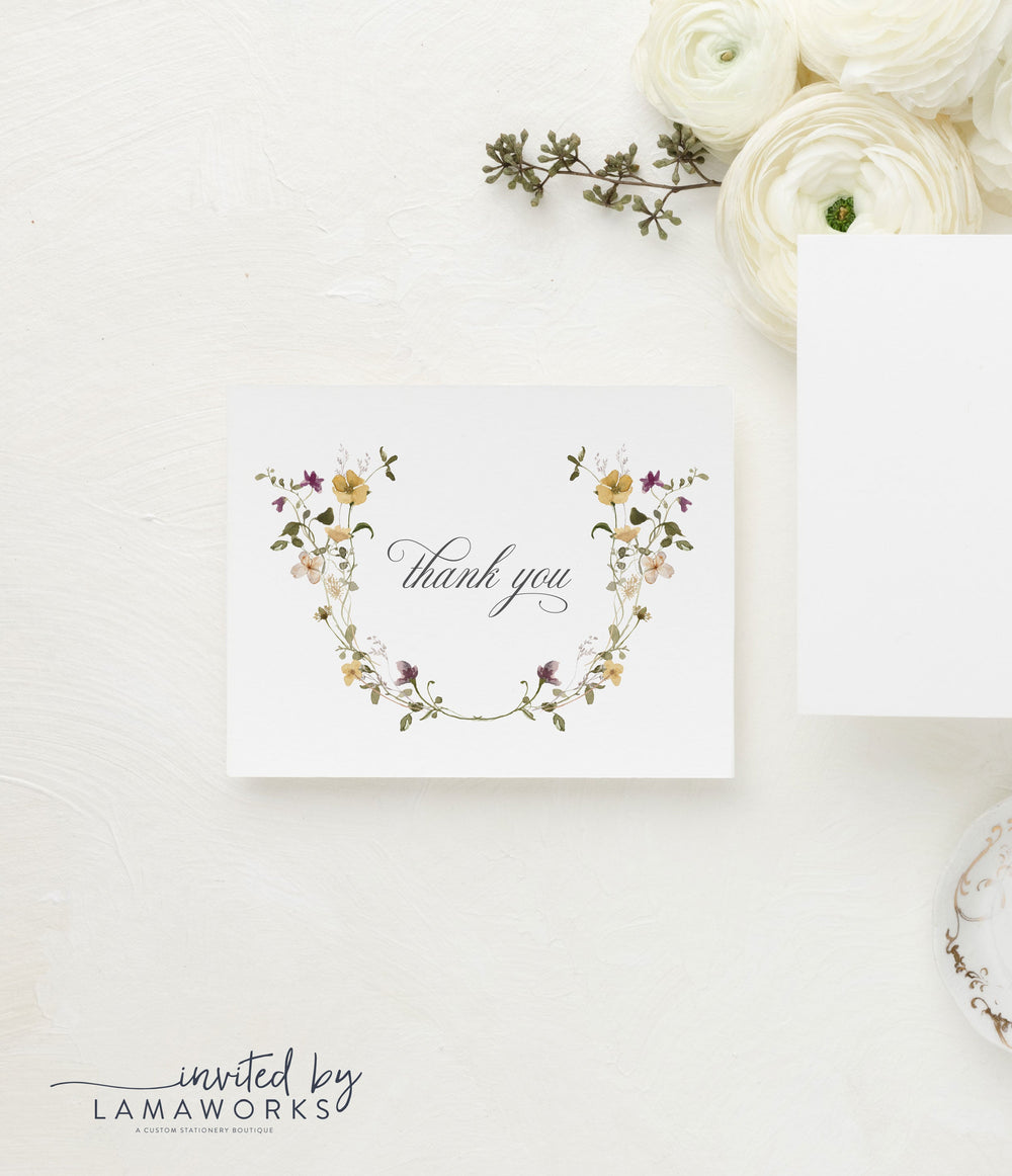 Maggie | Folded Thank You Cards – Invited by LamaWorks