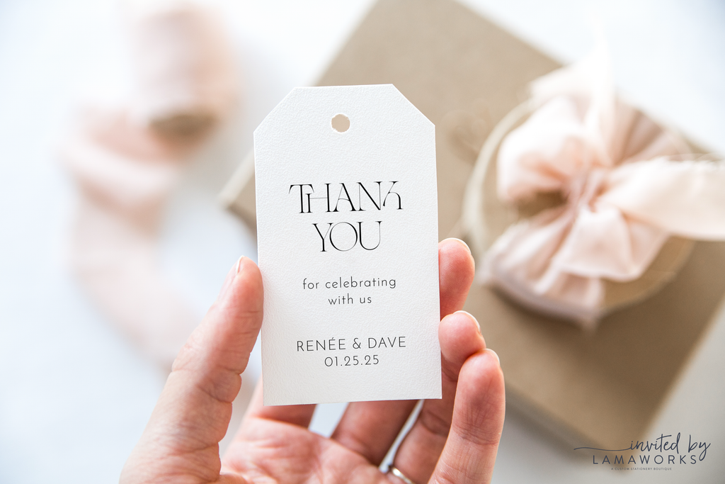 Renee | Gift Tags – Invited by LamaWorks